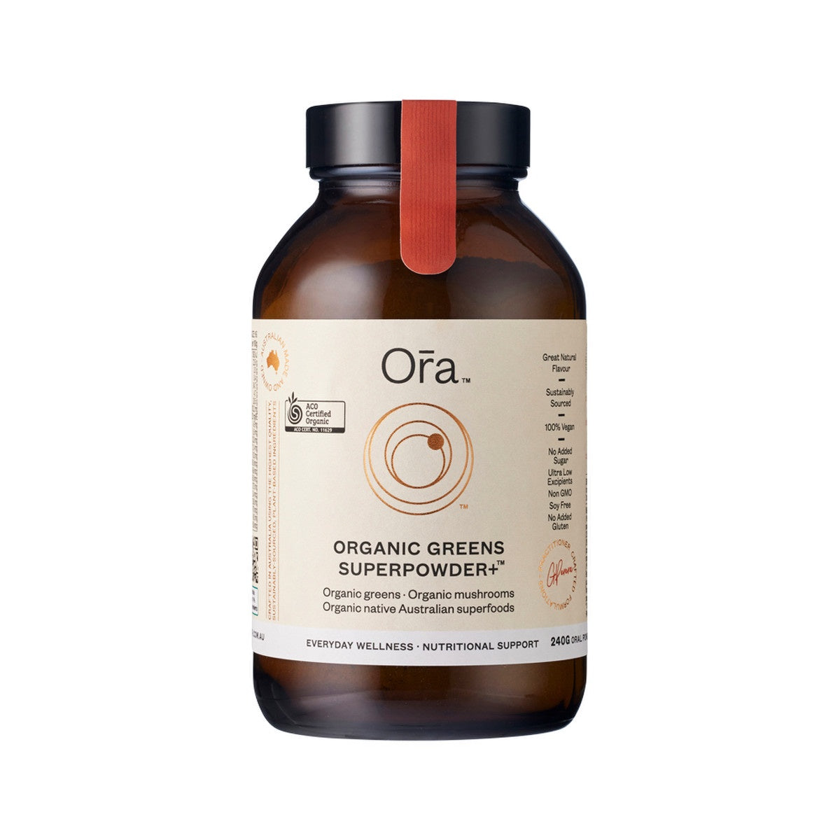 Ora Master Ora Organic Greens Superpowder + 240g – Health Squad