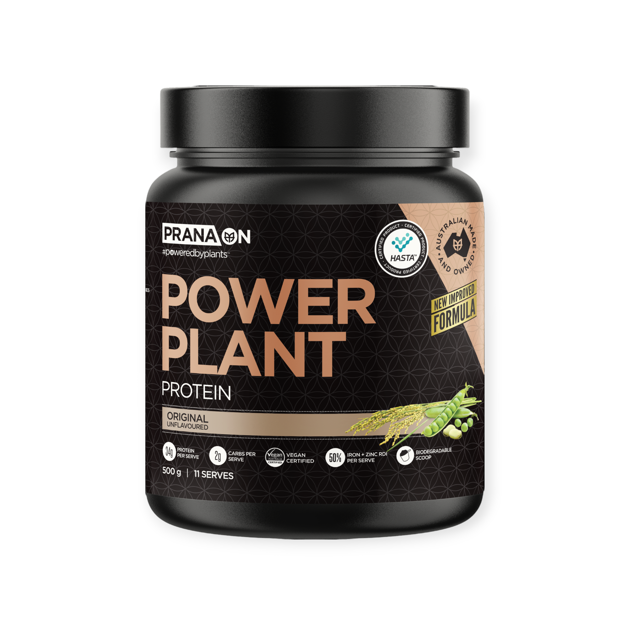 Prana Power Plant Protein Original 500g – Health Squad