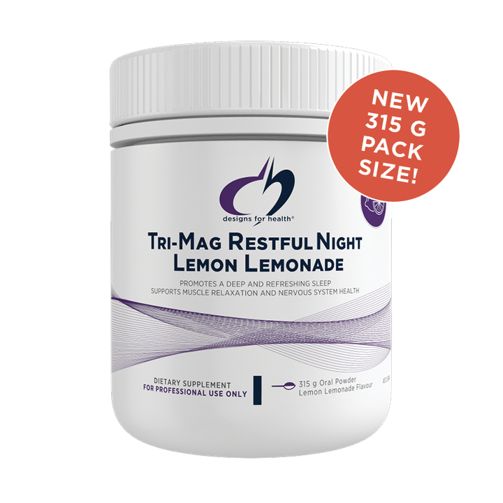 Designs for Health Tri-Mag Restful Night Lemon Lemonade 315g – Health Squad