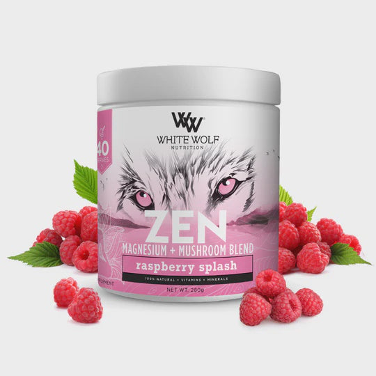 White Wolf Zen Raspberry Splash 40 servings – Health Squad